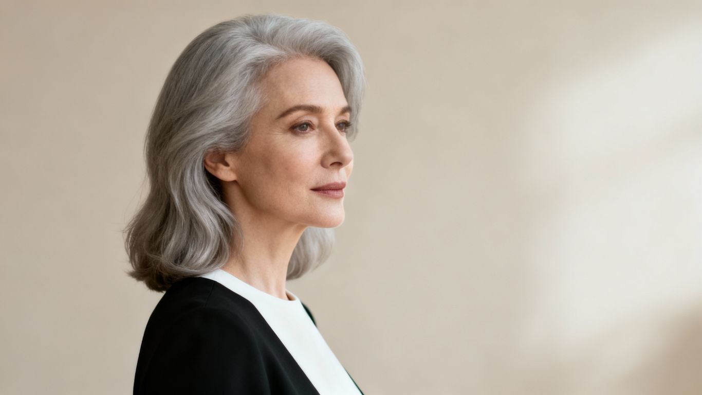 Which Hair Color Is Best For Grey Hair? - Salon Deauville